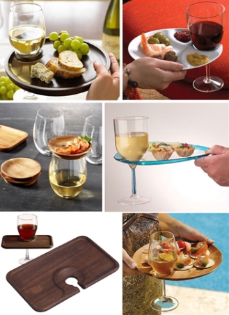 Socialize with ease at cocktail parties with one free hand plates - At ...